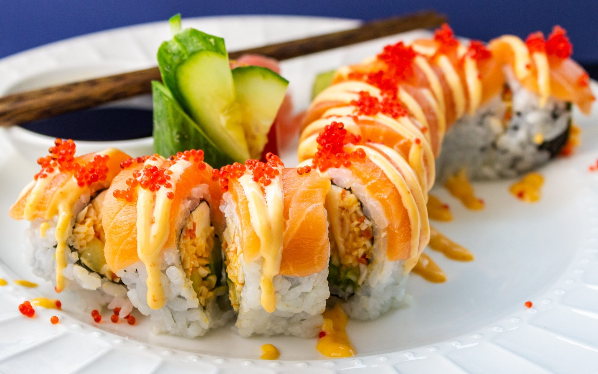 orange dragon roll
